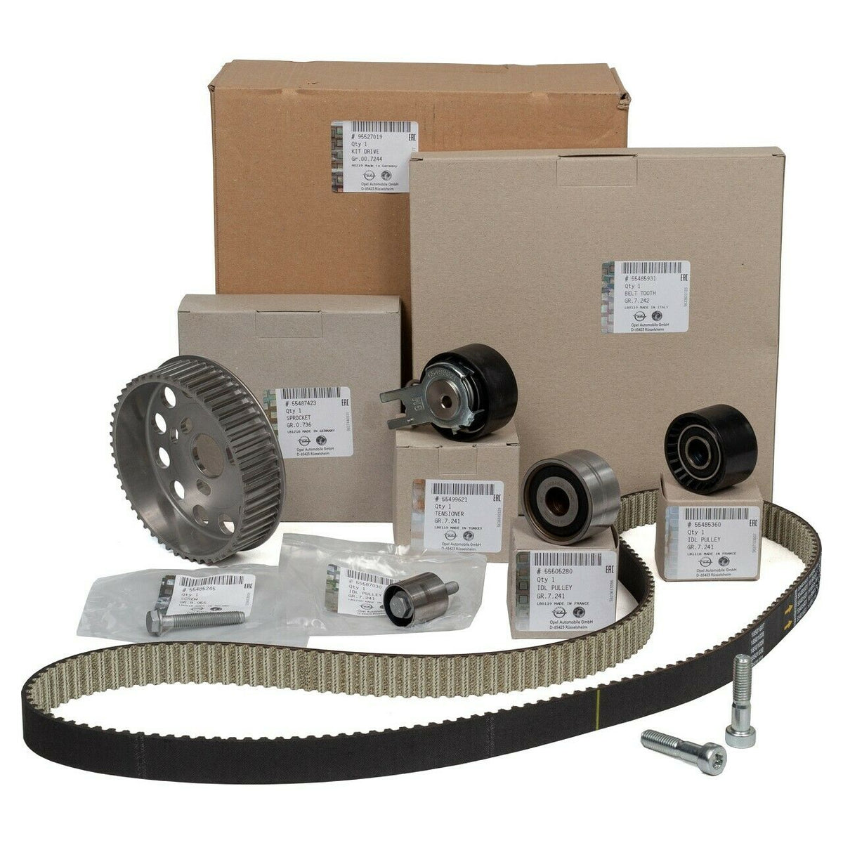 Vauxhall Insignia Zafira Cascada B20DTH Engine Timing Belt Kit New OE ...